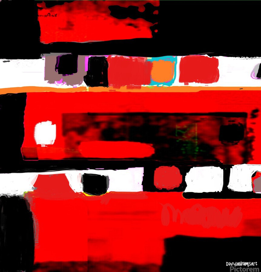 Commuters by David Abrams Art Wall Art