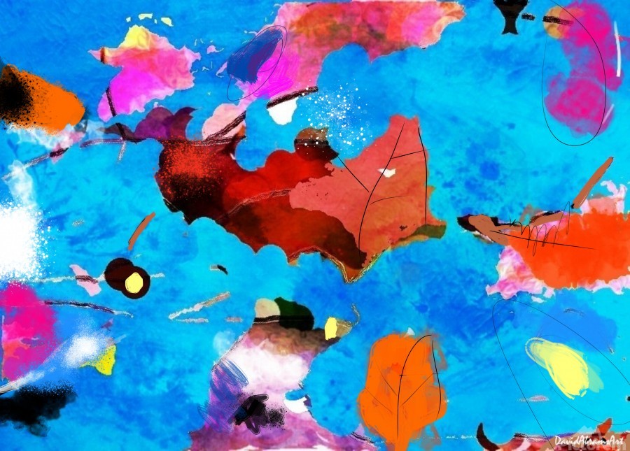 Wind Swept by David Abrams Art Wall Art