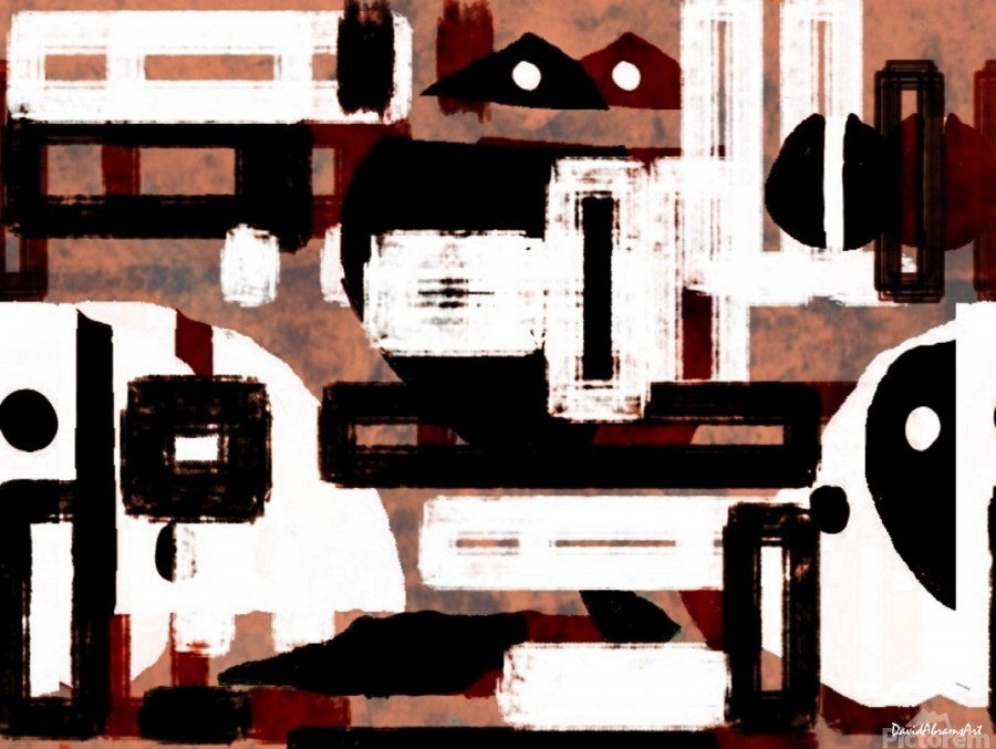 Keyholes by David Abrams Art Wall Art