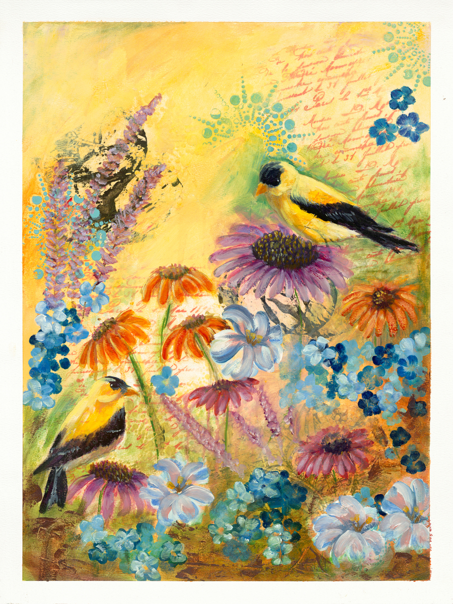 Summer Bloom by Robin Elizabeth Wall Art