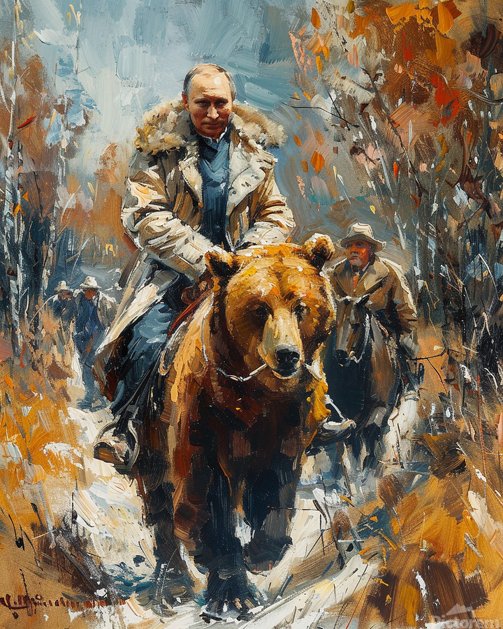 putin v bear