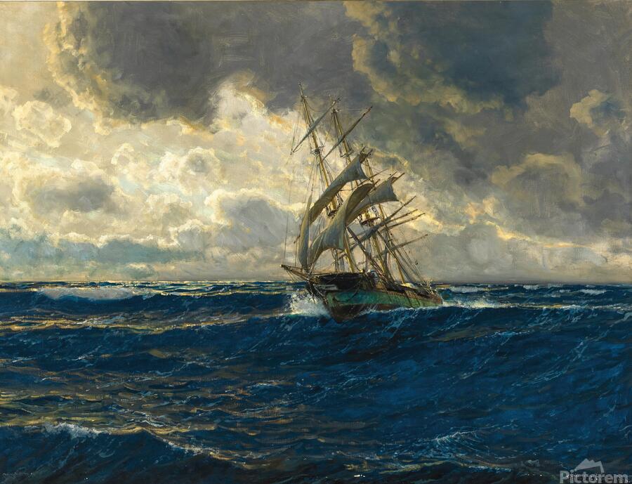 Michael Zeno DiemerMunich 1867–1939 Oberammerga by ASAR STUDIOS Wall Art