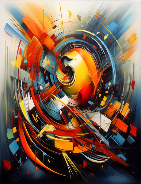 modern abstract art by Aroness Wall Art