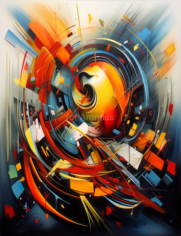 modern abstract art by Aroness Wall Art
