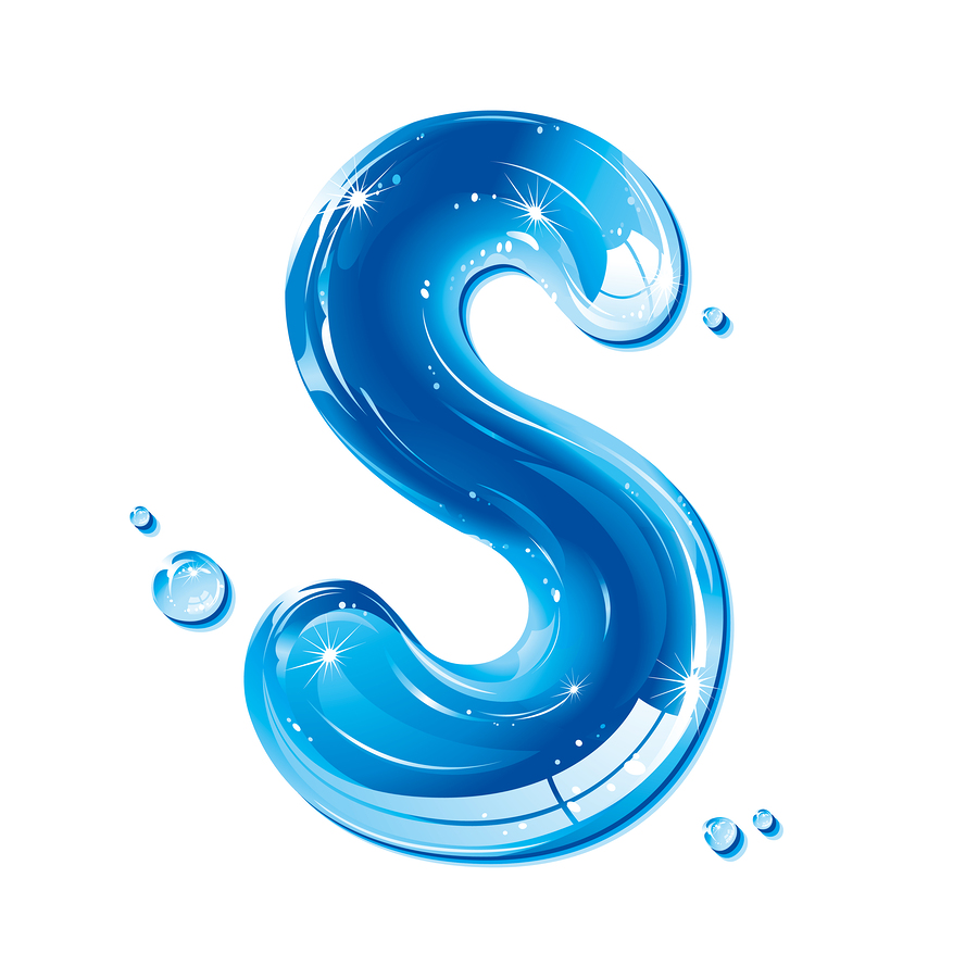 The Letter S by Shea Michaels Wall Art