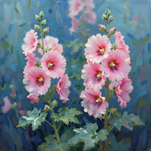 Vibrant Impressionist Floral Art by Fine Art Print Masters Wall Art