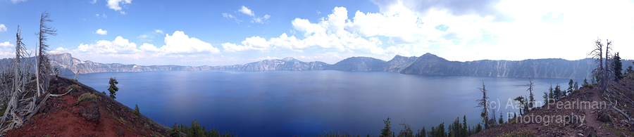 Wizard Island View Crater Lake by Aaron Pearlman Photography Wall Art