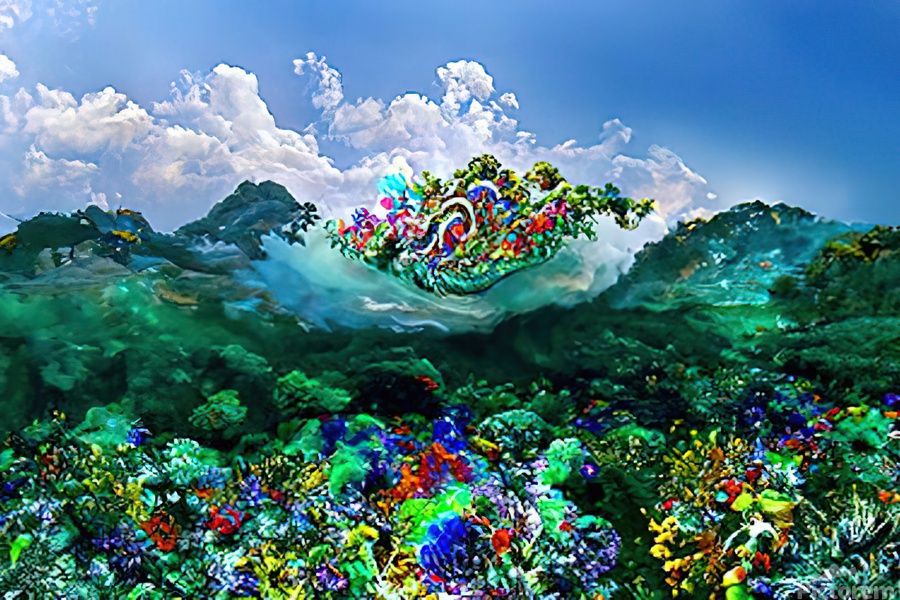 8ICzR6vnHdwWmvzsPyqc gigapixel standard scale by caitlin sheehan Wall Art