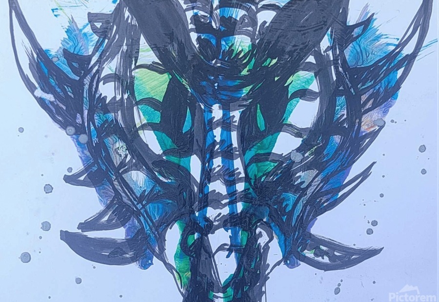 The King Dragon by Petra Renyai Wall Art