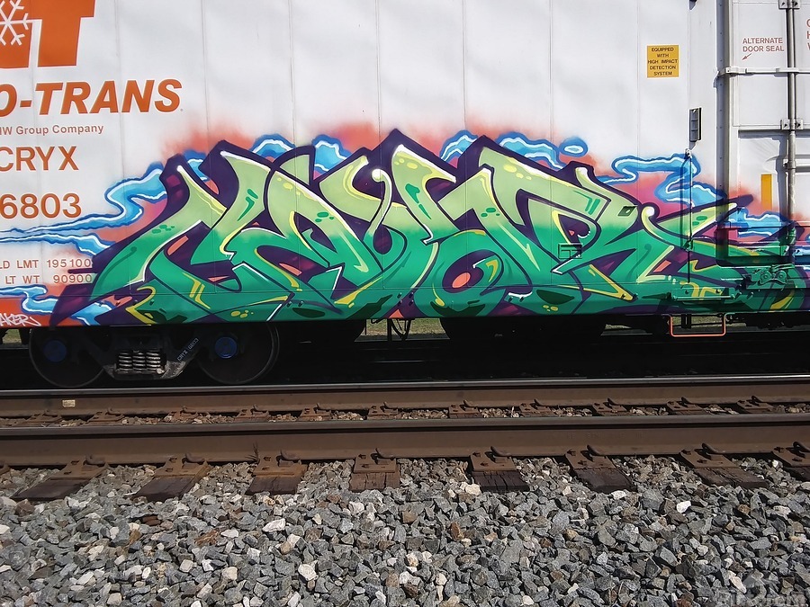 RAIL CART ART by BF PRINTS Wall Art