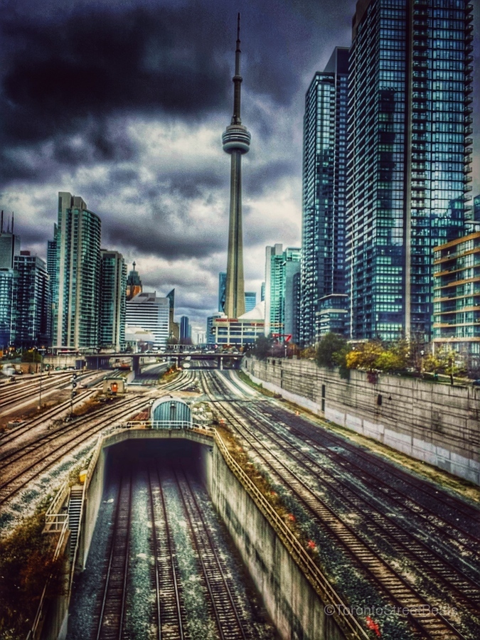 Toronto Bridge View by TorontoStreetBeats Wall Art