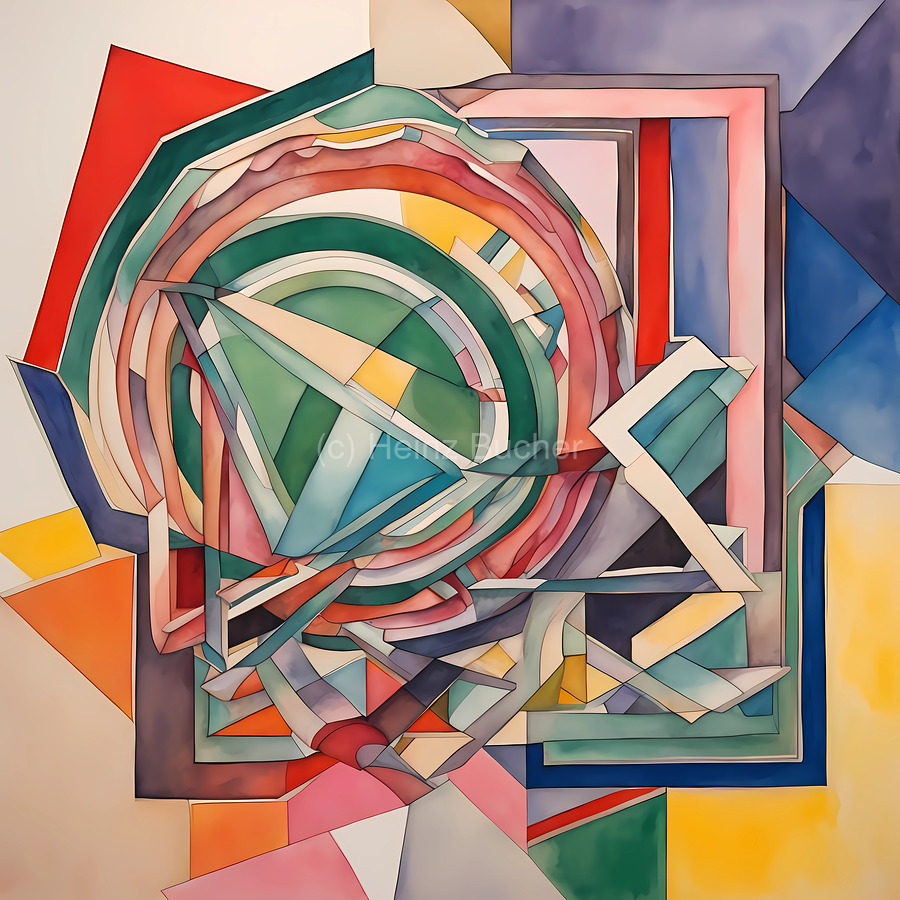 Luminous Thread by Heinz Bucher Wall Art