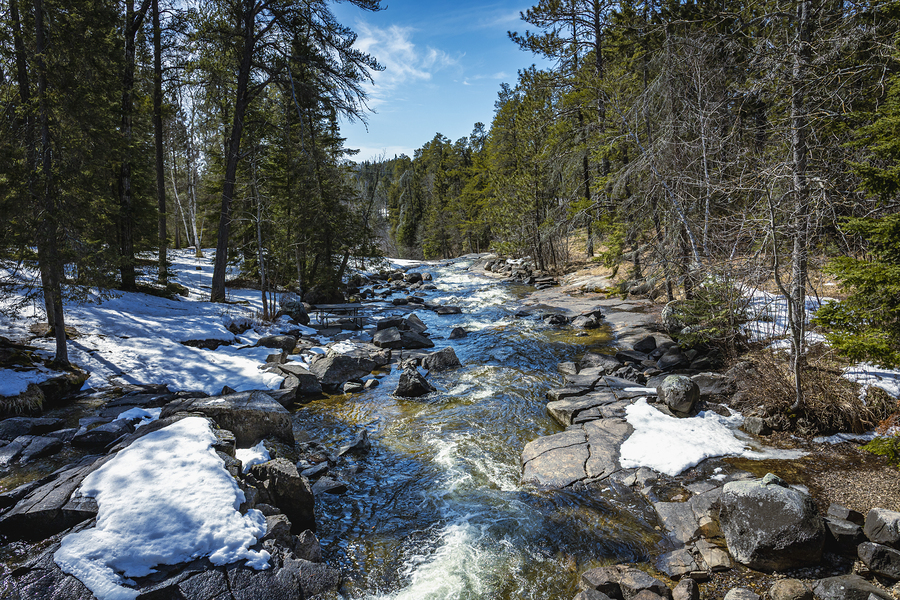 Cascading waters by Marc Gilbert Photography Wall Art