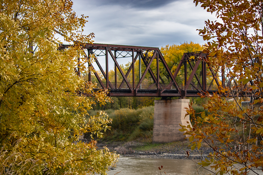 Emerson Train Bridge by Marc Gilbert Photography Wall Art