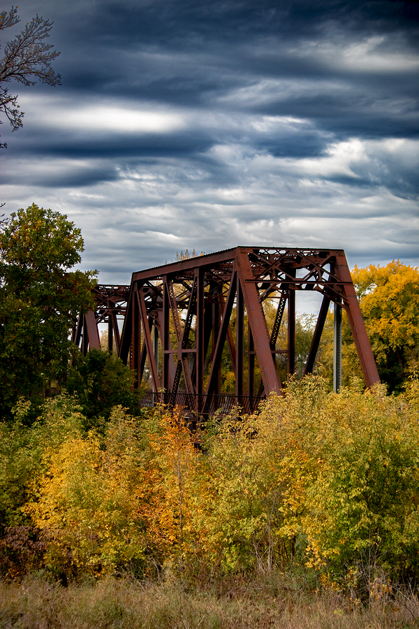 Emerson Train Bridge by Marc Gilbert Photography Wall Art