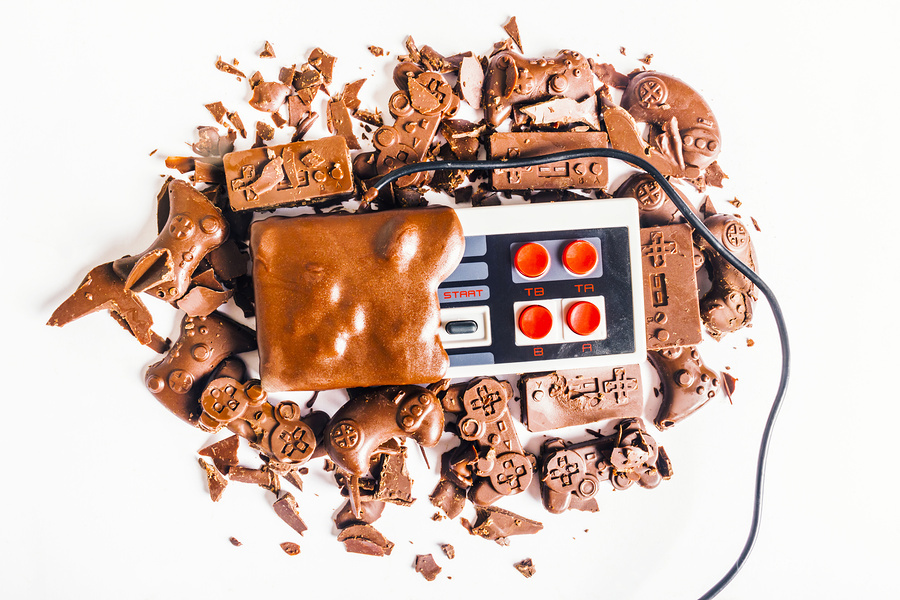 Bits and blocks by Jorgo Wall Art