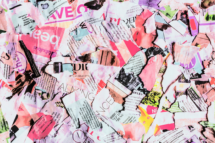 Mixed media messages by Jorgo Wall Art