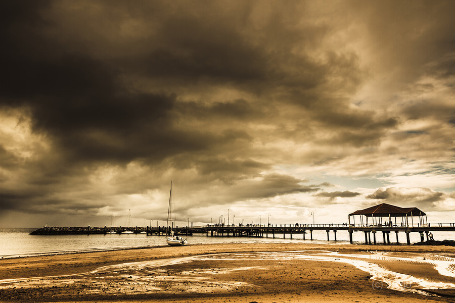 Redcliffe Jetty by Jorgo Wall Art