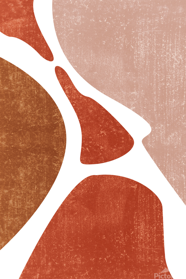 Terracotta Study 02 - Minimal Contemporary Abstract by Studio Grafiikka ...