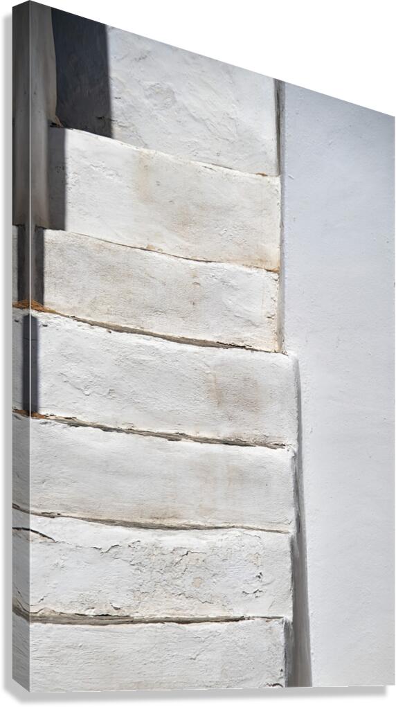 Sifnos Whitewashed Steps by Pavlos Art Photography Wall Art