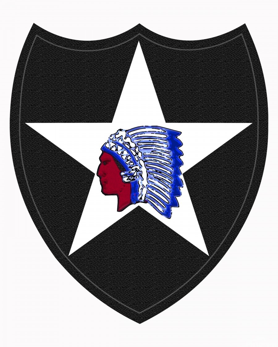2nd Infantry Division by ArmyFacts com Wall Art