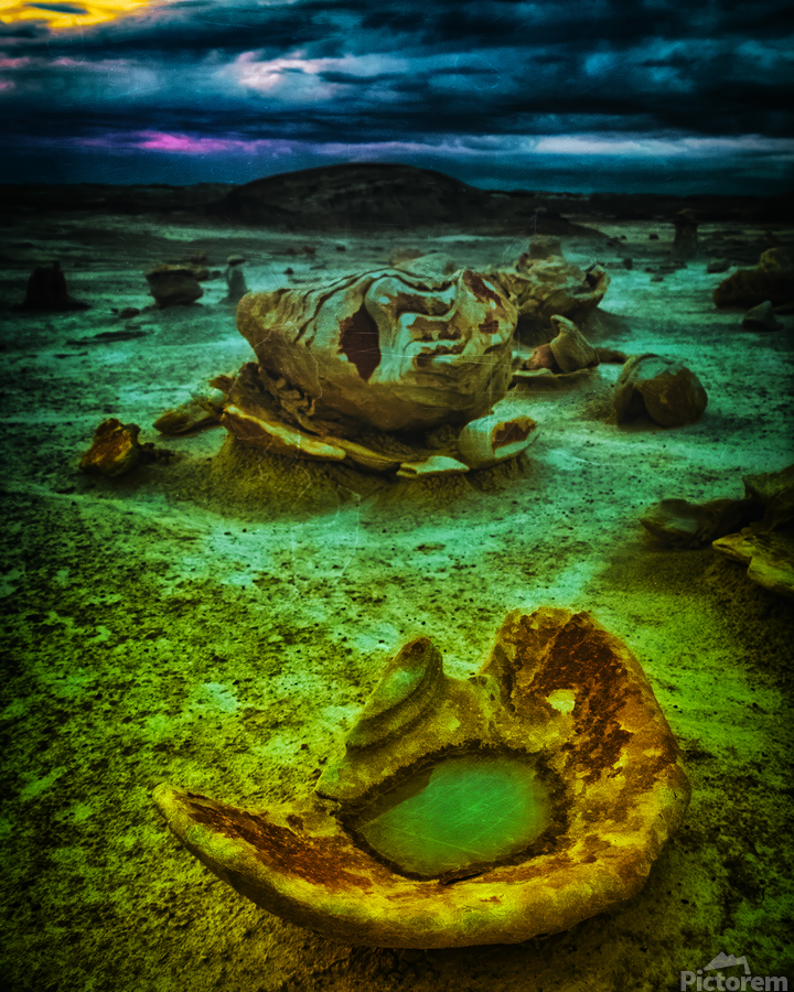 Alien Eggs by Stephen K Hartley Wall Art