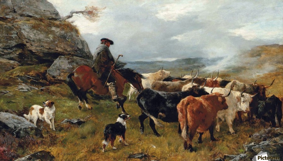 Returning Home by Richard Ansdell Wall Art