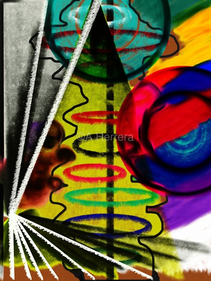 Creating Life by A Herrera Wall Art