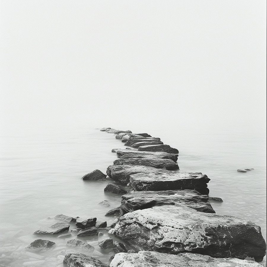 Rocky Path by Digital Dexterity Wall Art