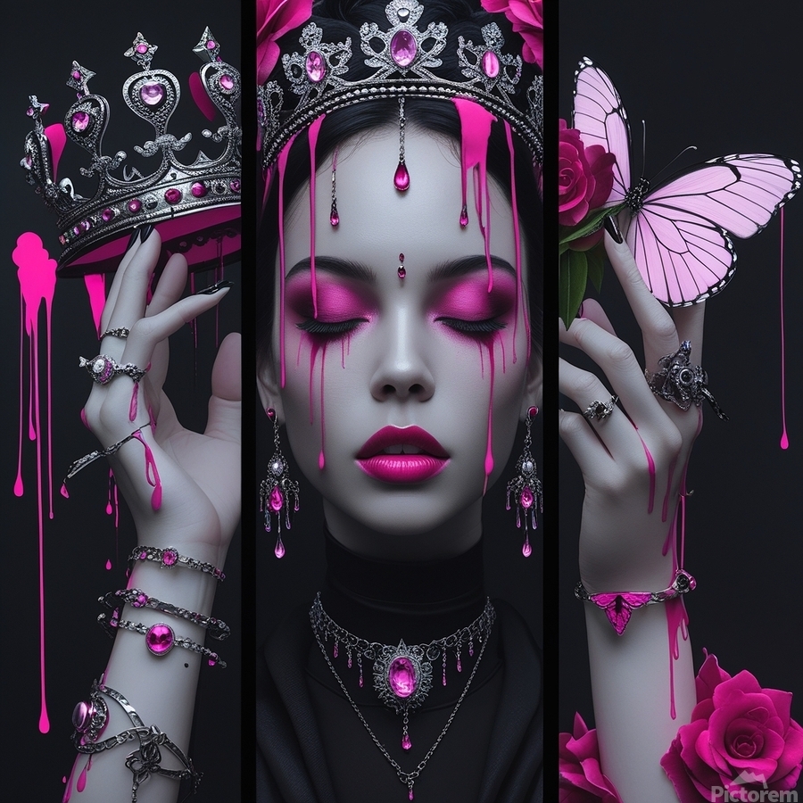 Regal Reverie: A Gothic Triptych of Mystery and Transformation by ...