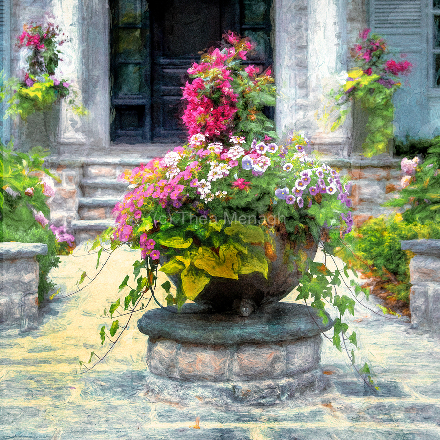 A Beautiful Greeting by Thea Menagh Wall Art