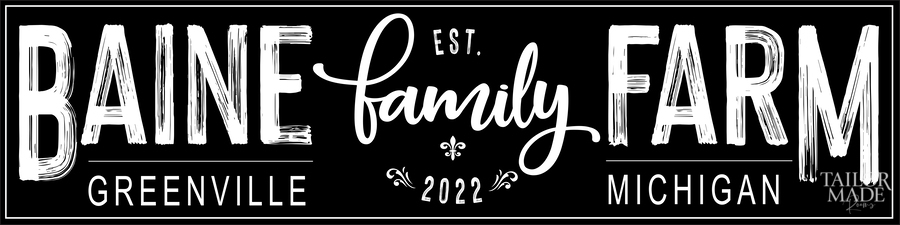 BainFamilyFarm 01 by Tammy Prebble Wall Art