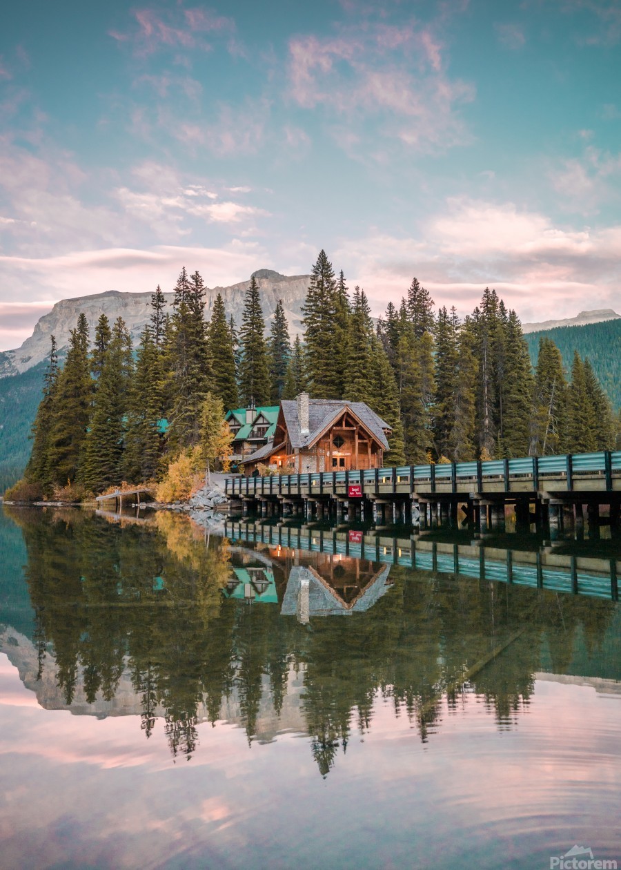 Cabin Lookout by Marco Calara Wall Art