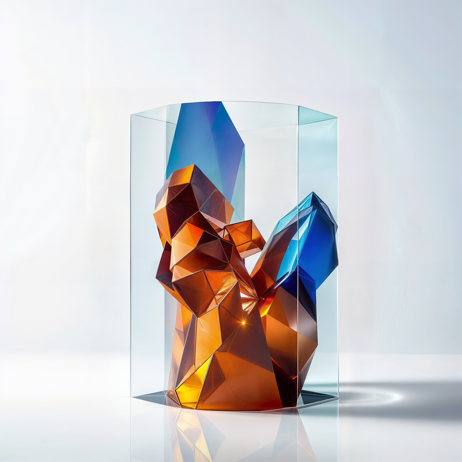 Amber Shades by Aniima Illussiya Wall Art