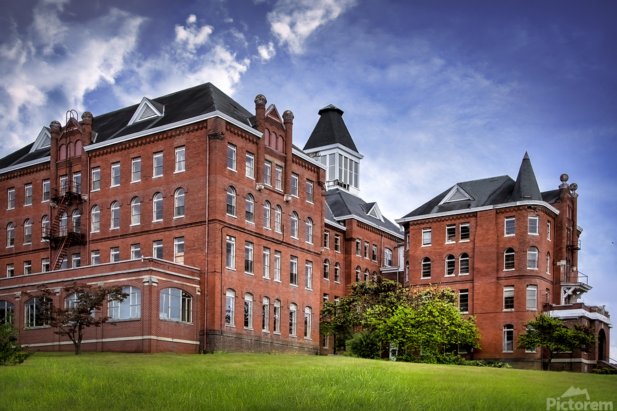 Historic Virginia Intermont College Main Hall in Bristol Virginia by ...