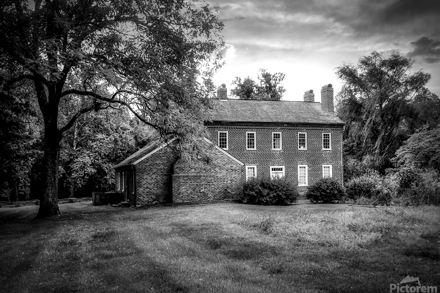 The Doak House Revisited by Shelia Hunt Photography Wall Art