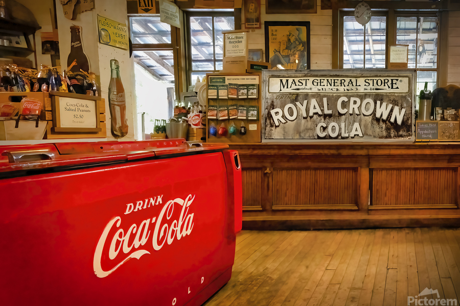 The Mast General Store by Shelia Hunt Photography Wall Art