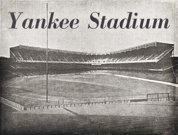 1923 Vintage Yankee Stadium Art Print by Row One Brand Wall Art
