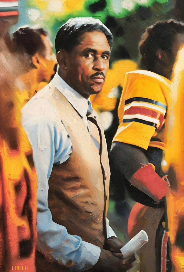 Grambling Football Coach Eddie Robinson by Row One Brand Wall Art