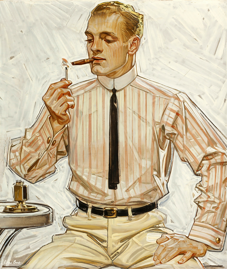 1910 art jc leyendecker by Row One Brand Wall Art