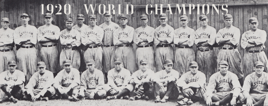 1920 Cleveland Indians World Champions Photo by Row One Brand Wall Art