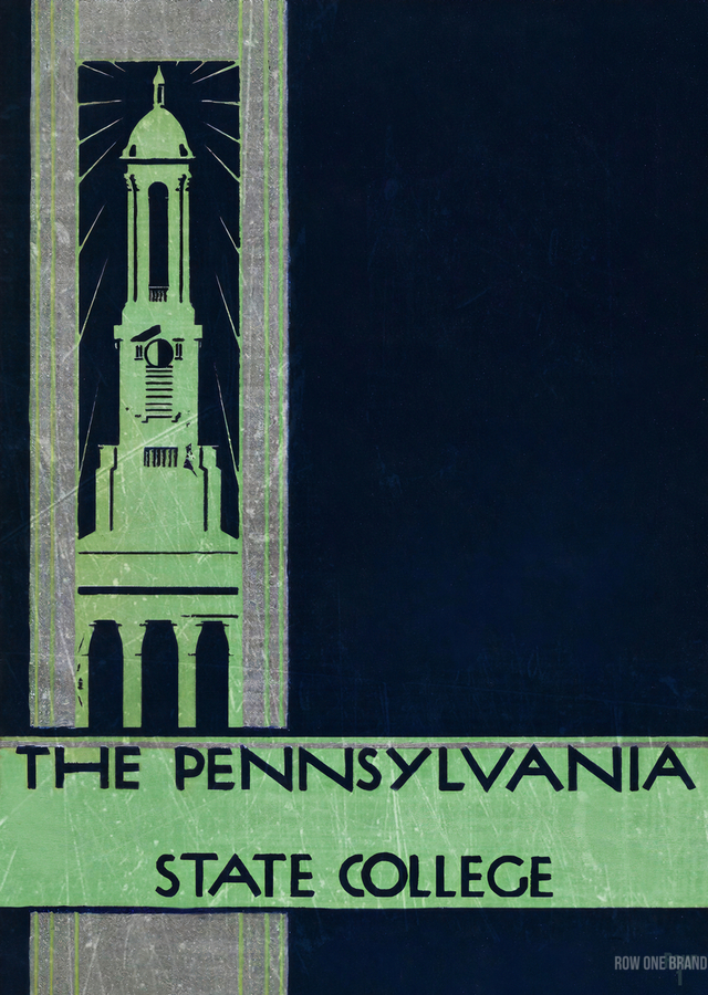 1931 Penn State Art by Row One Brand Wall Art