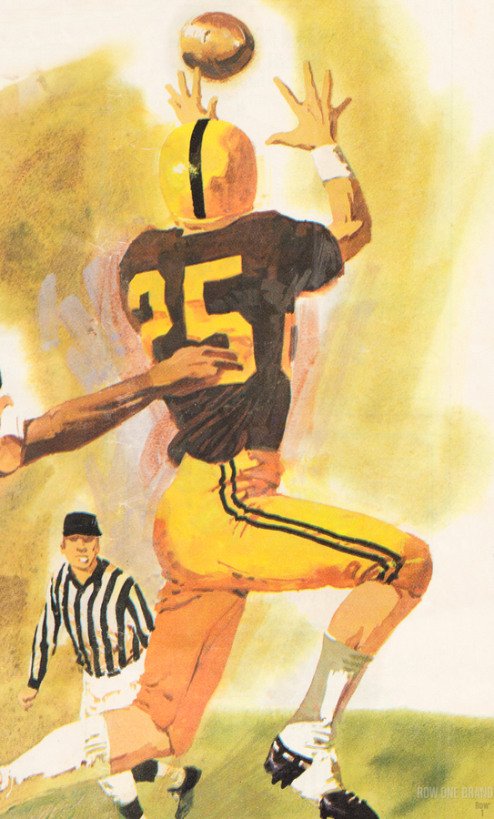 1971 Football Art by Row One Brand Wall Art