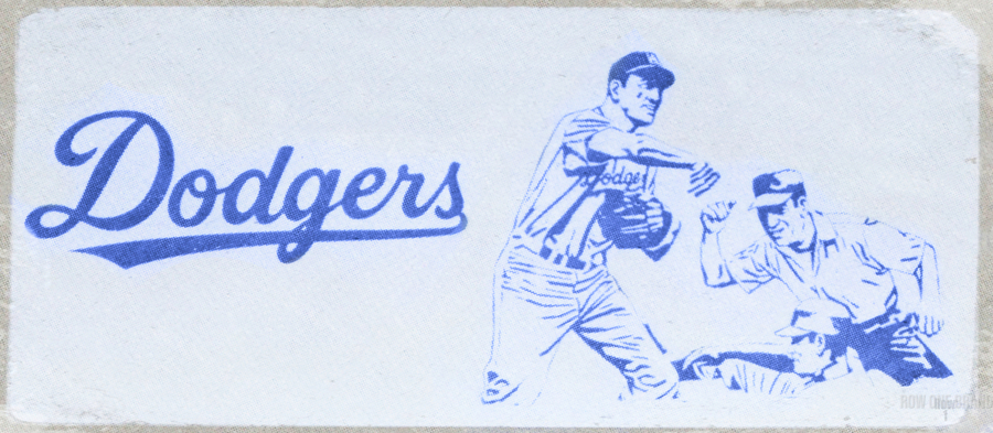1971 LA Dodgers Baseball Art Viewfinder Slide Design by Row One Brand ...