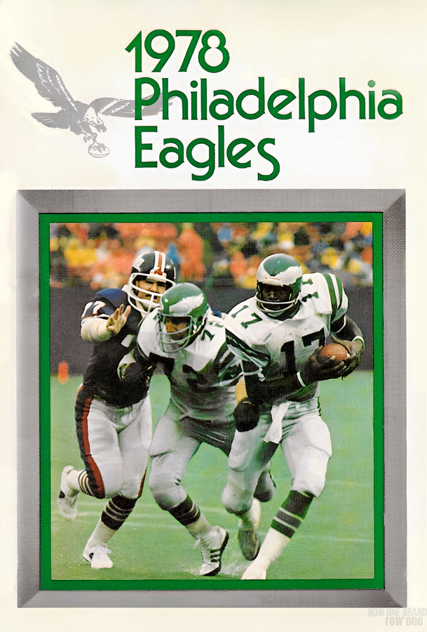 1978 Philadelphia Eagles Poster by Row One Brand Wall Art