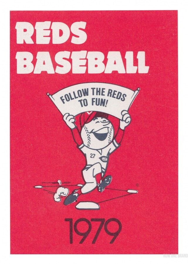1979 Cincinnati Reds Poster by Row One Brand Wall Art