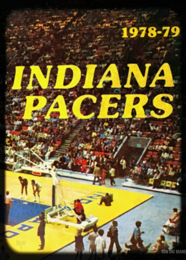 1979 Indiana Pacers Viewfinder Slide Art by Row One Brand Wall Art