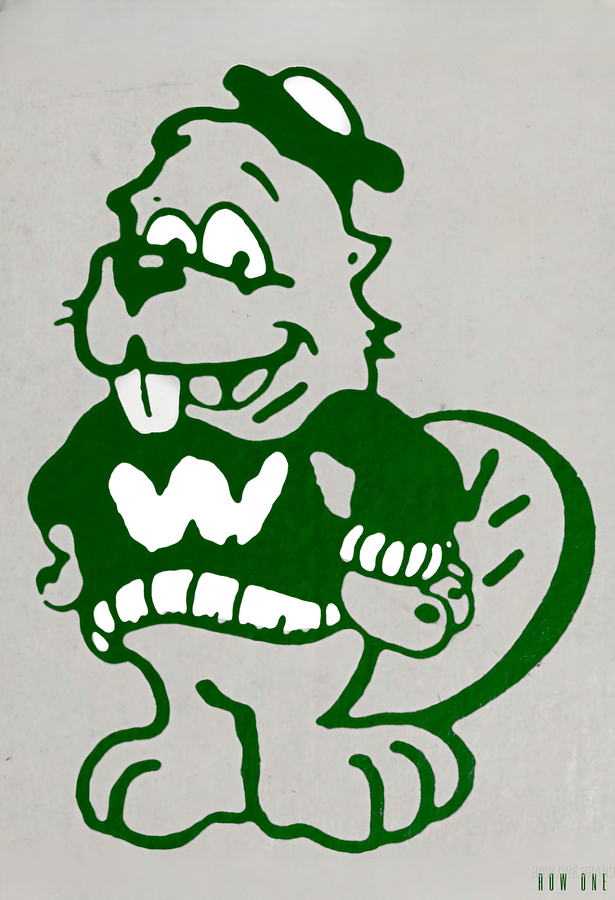 1980s Weaver High School Beaver Art by Row One Brand Wall Art