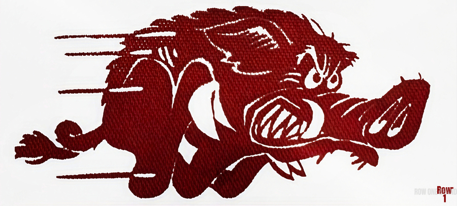 1981 Arkansas Razorback Art by Row One Brand Wall Art