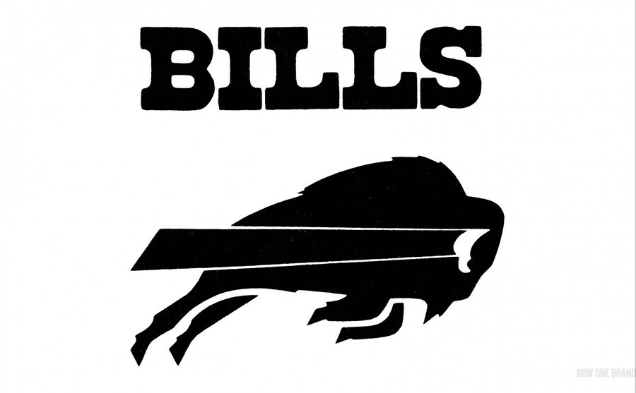 1983 Buffalo Bills Art Reproduction by Row One Brand Wall Art